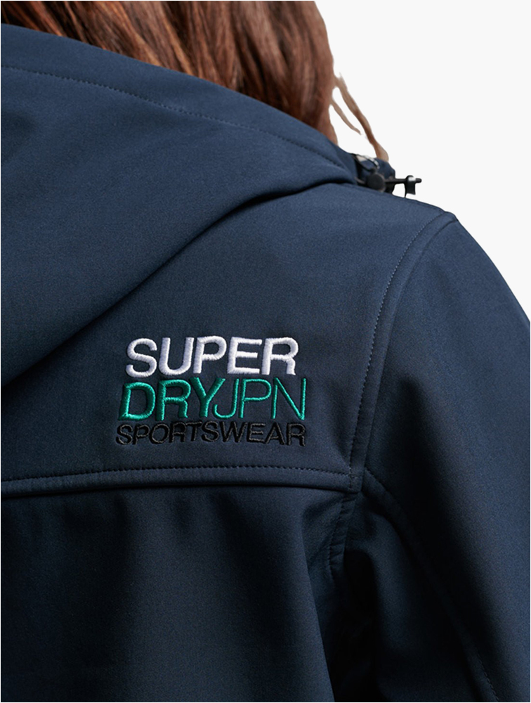 MyRunway | Shop Superdry Blue Code Trekker Hooded Softshell Jacket for Women from MyRunway.co.za